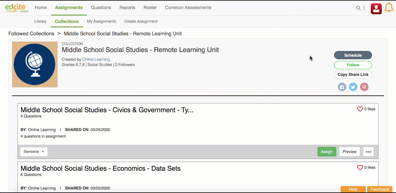 Scheduling Collections & Sharing with Colleagues - Welcome to The ...
